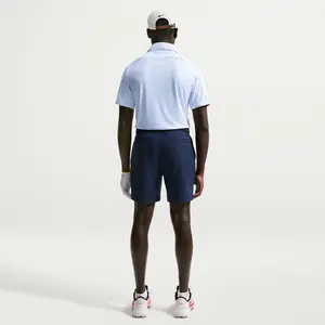 Nike Par Dri-fit Chest Logo Golf Polo - Grey