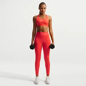 Nike Pro Sculpt High-waisted 7/8 Leggings With Pockets - Red