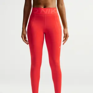 Nike Pro Sculpt High-waisted 7/8 Leggings With Pockets - Red