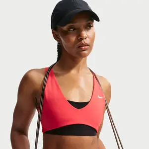 Nike Pro Sculpt Medium-support Sports Bra - Red
