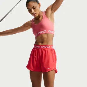 Nike Pro 2-in-1 Shorts - Red