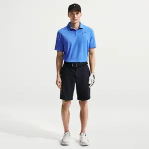 Nike Velocity Dri-fit Chest Logo Golf Polo - Blue