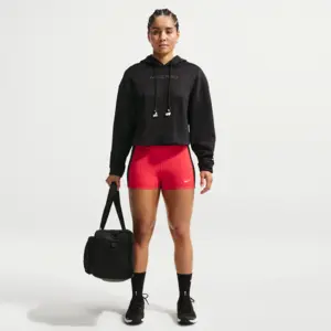 Nike Pro Sculpt Dri-fit High-waisted 5" Biker Shorts - Red