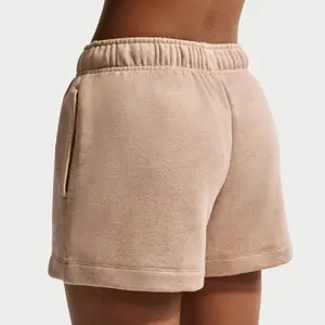 Nike Sportswear Club Fleece Mid-rise Shorts - Brown