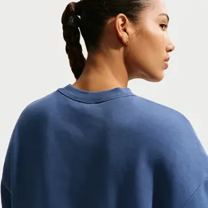 Nike Sportswear Club Fleece Loose Crew-neck Sweatshirt - Blue