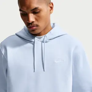 Nike Club Pullover Fleece Hoodie - Blue