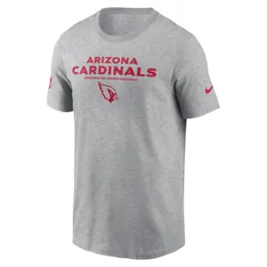 Nike Arizona Cardinals Sideline Team Issue Dri-fit Nfl T-shirt - Grey