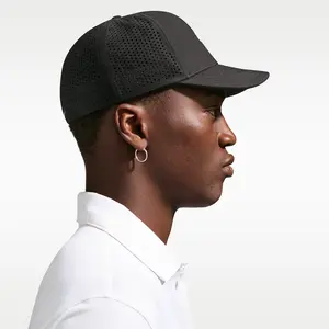 Nike Rise Dri-fit Adv Swooshflex Structured Golf Cap - Black