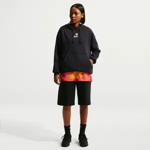 Nike Phoenix Fleece Oversized Pullover Basketball Hoodie