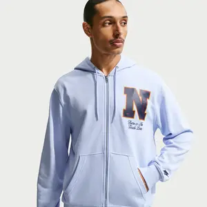 Nike Sportswear Club French Terry Full-zip Hoodie - Blue