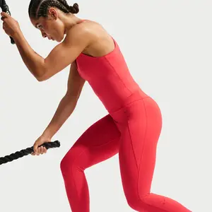 Nike Universa High-waisted Full-length Leggings - Red