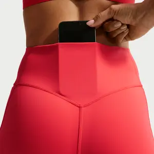 Nike Universa High-waisted Full-length Leggings - Red