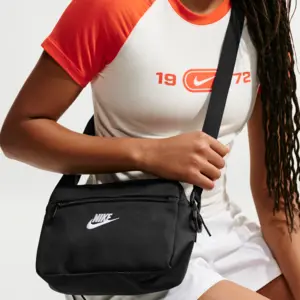 Nike Heritage Crossbody Bag - Black