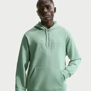 Nike Court Heritage Dri-fit French Terry Tennis Pullover Hoodie - Green