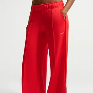 Nike Mid-rise Wide-leg Track Pants - Red