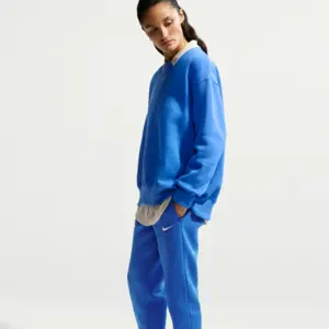 Nike Sportswear Phoenix Fleece Mid-rise Sweatpants - Blue