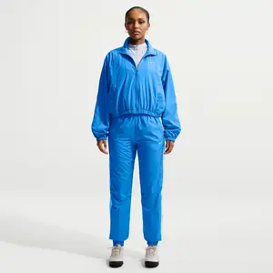 Nike Sportswear Classic Wovens Uv Protection Mid-rise Loose Jogger Pants - Blue