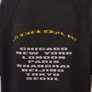 JORDAN Brooklyn Fleece French Terry Short-sleeve T-shirt - Black