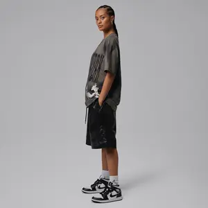 JORDAN Flight Oversized Graphic T-shirt - Black