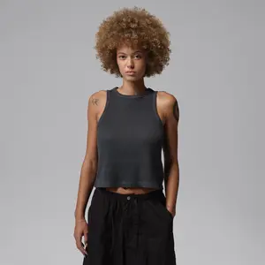 JORDAN Flight Waffle Tank Top - Black