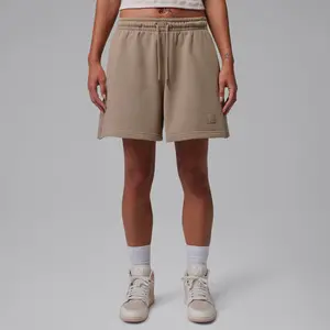 JORDAN Flight Fleece Shorts - Brown