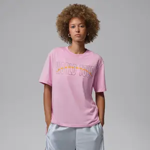 JORDAN Brooklyn Girlfriend T-shirt - Pink