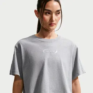 Nike Sportswear Classic Loose Cropped T-shirt - Grey