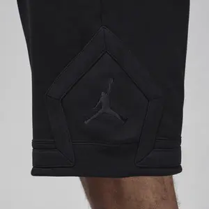 JORDAN Flight Fleece Diamond Shorts - Black