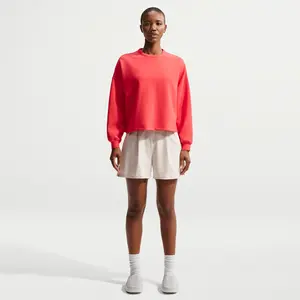 Nike 24.7 Impossiblysoft Dri-fit Oversized Crew-neck Top