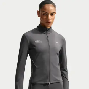 Nike Swift Dri-fit Full-zip Mid-layer Running Top - Brown