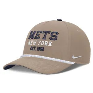 Nike Mlb New York Mets Rise Adjustable Hat - Brown