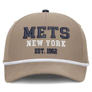 Nike Mlb New York Mets Rise Adjustable Hat - Brown