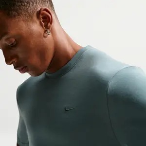 Nike Primary Dri-fit Short-sleeve Versatile Top - Grey