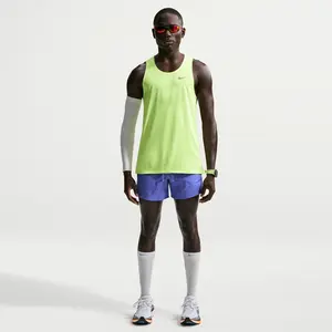 Nike Stride Dri-fit 5" Brief-lined Running Shorts - Blue