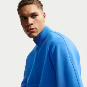Nike 24.7 Impossiblysoft Dri-fit 1/2-zip Top - Blue