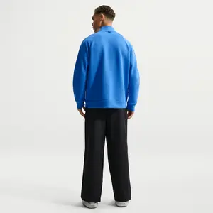 Nike 24.7 Impossiblysoft Dri-fit 1/2-zip Top - Blue