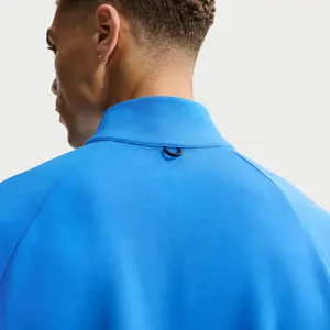 Nike 24.7 Impossiblysoft Dri-fit 1/2-zip Top - Blue