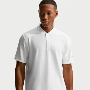 Nike Velocity Dri-fit Blade Collar Golf Polo - White