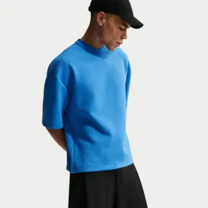 Nike Dri-fit Impossibly Soft Short-sleeve Top - Blue