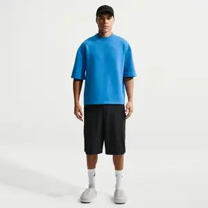 Nike Dri-fit Impossibly Soft Short-sleeve Top - Blue