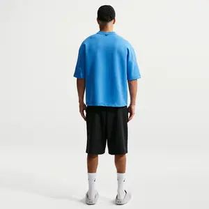Nike Dri-fit Impossibly Soft Short-sleeve Top - Blue