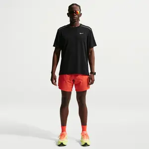 Nike Dri-fit Miler Short-sleeve Running Top