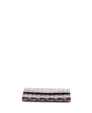 Goyard Varenne Continental Wallet With Strap Coated Canvas