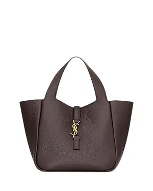 Saint Laurent Le 5 A 7 Baby Bea Top Handle Bag - Arabica