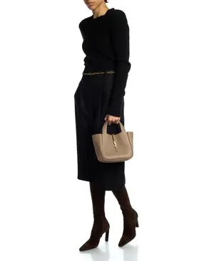 Saint Laurent Le 5 Aa 7 Baby Bea Bag - Light Cumin