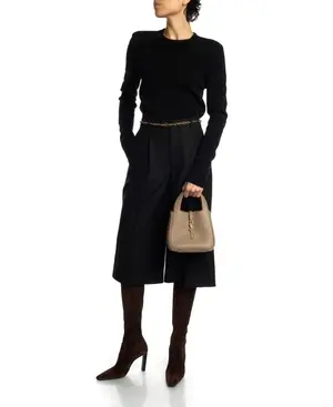 Saint Laurent Le 5 Aa 7 Baby Bea Bag - Light Cumin