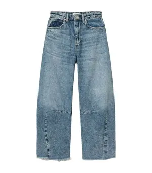 ALLSAINTS Payton Barrel-leg Jeans - Blue