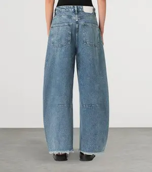 ALLSAINTS Payton Barrel-leg Jeans - Blue