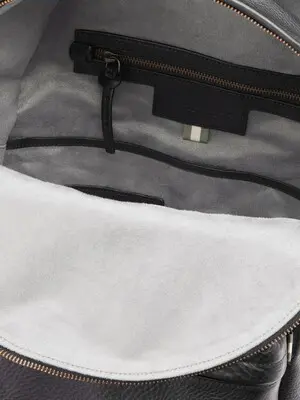 Officine Creative Oc 001 Suede Backpack - Black
