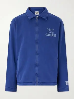 GALLERY DEPT. Montecito Logo-print Jacket - Blue
